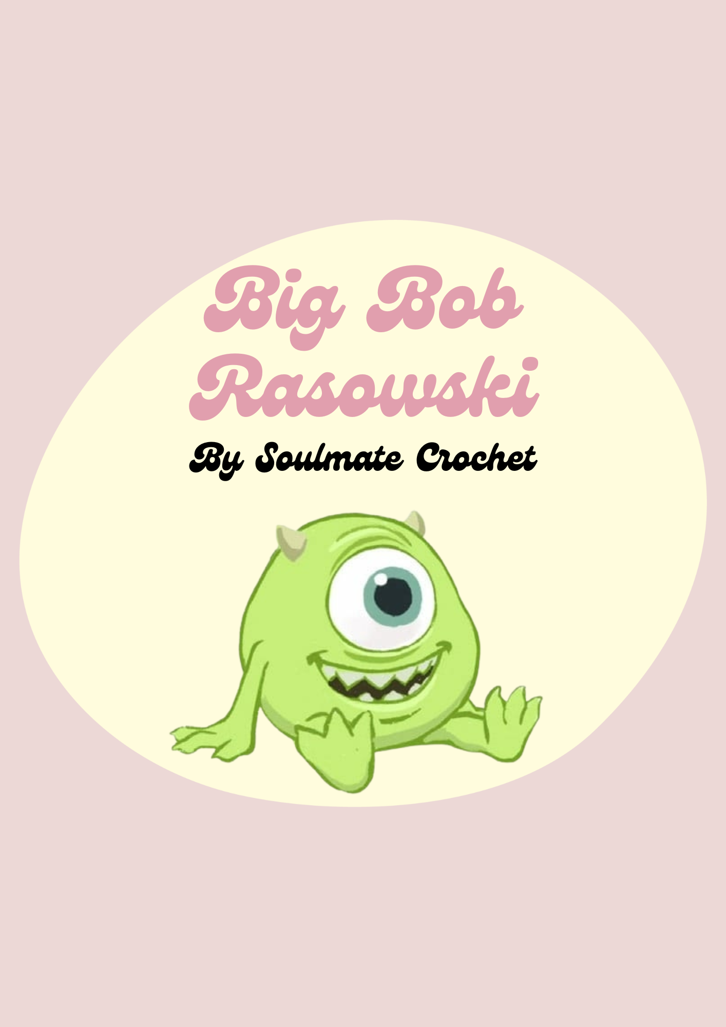Pattern Big Bob Razowski (PDF) – Soulmate